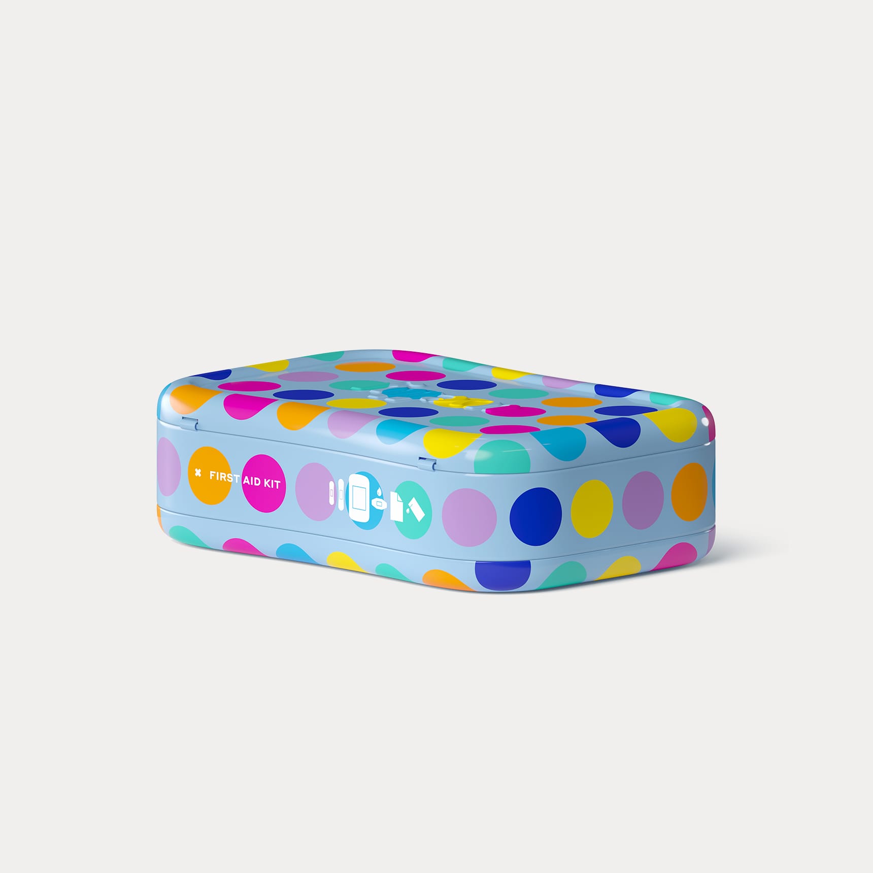 Kids First Aid Kit - Polka Dot 70CT – Welly