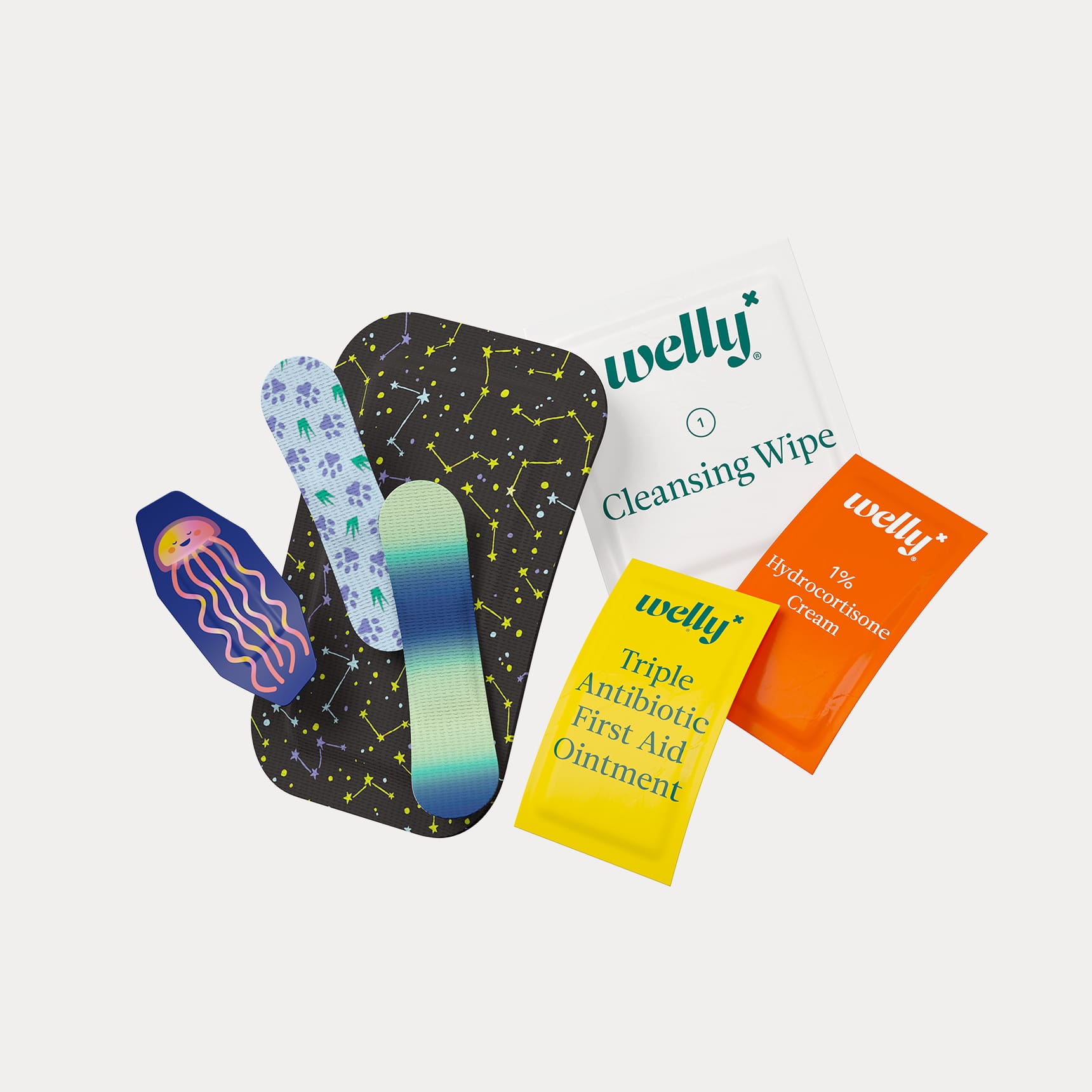 Kids First Aid Kit - Polka Dot 70CT – Welly