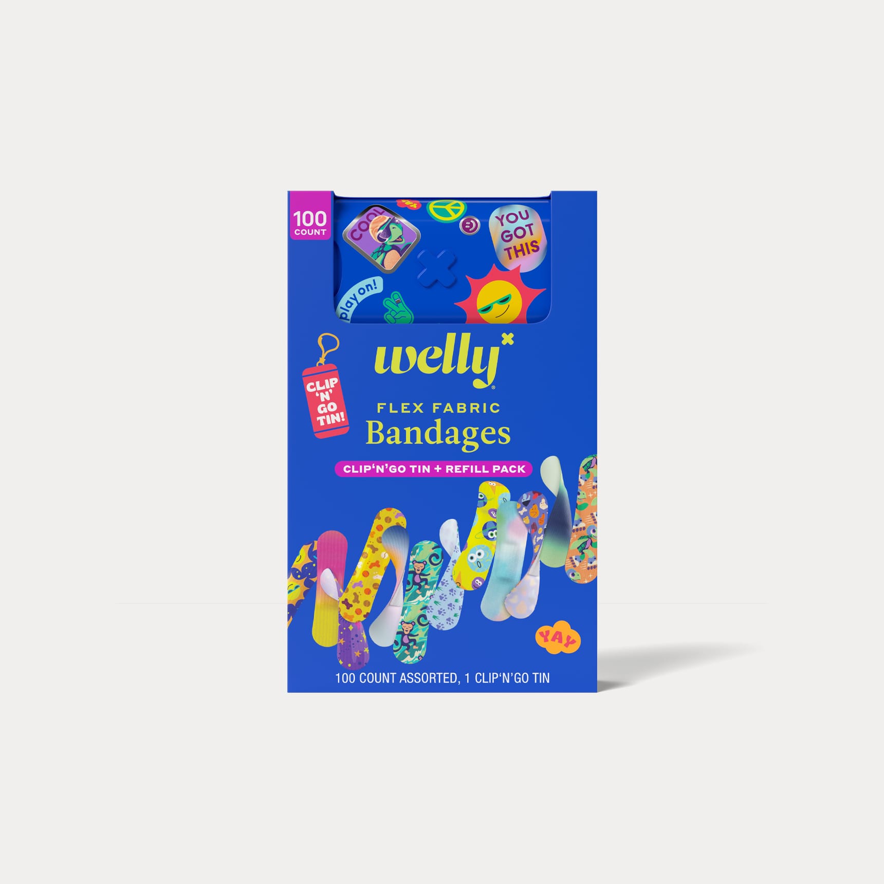Clip’n’Go Tin & Refill Carton – Welly