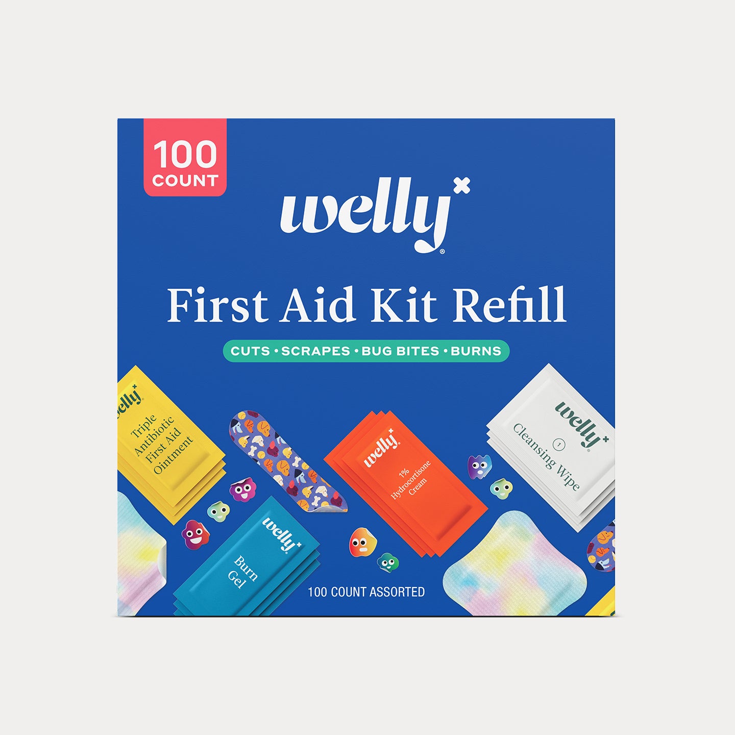 First Aid Kit Refill 100ct – Welly